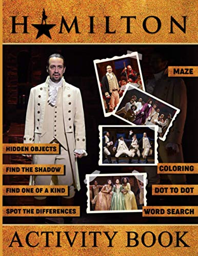 Hamilton Activity Book: Excellent Spot Differences, Dot To Dot, Word ...