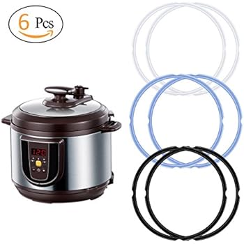 Amazon.com: Silicone Sealing Ring for Instant Pot Accessories - Fits 5 ...