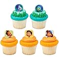Amazon.com: 24 Luca Wild and Free Cupcake Rings Toppers Decorations ...