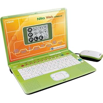 Amazon.com: VTech Grade School Learning Nitro Web Notebook (Colors May ...