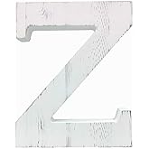 Amazon.com: Extra Large Wood Decor Letters Wood Distressed White ...