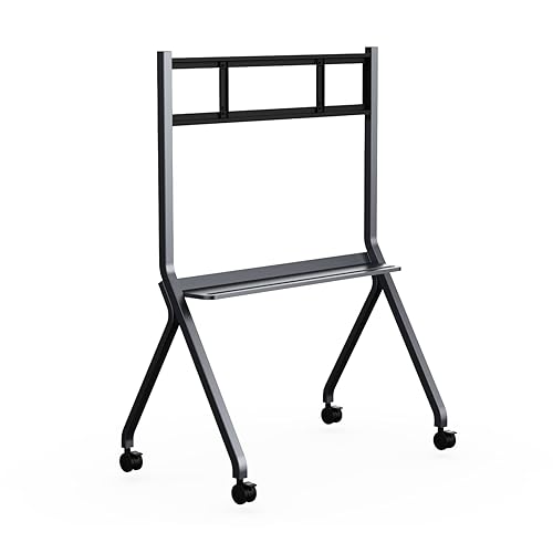 Vibe Board Pro 75'' Portable Stand, Four Lockable Wheels, Sleek Design ...