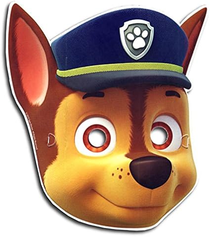 PAW PATROL Official Chase Face Mask - Perfect for any Son or Daughter ...