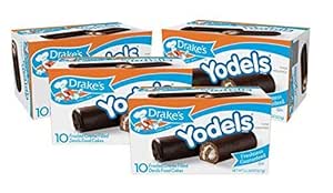 Drake's Yodels, 4 Boxes, 40 Twin-Wrapped Devils Food Cake Rolls: Amazon ...