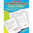 Amazon.com: Vocabulary Packets: Prefixes & Suffixes: Ready-to-Go ...