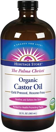 Heritage Store: Organic Castor Oil, 32 oz: Amazon.co.uk: Beauty