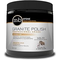 Amazon.com: MB Stone Care - MB-20 Granite Polish (8.5 oz. Jar) : Health ...