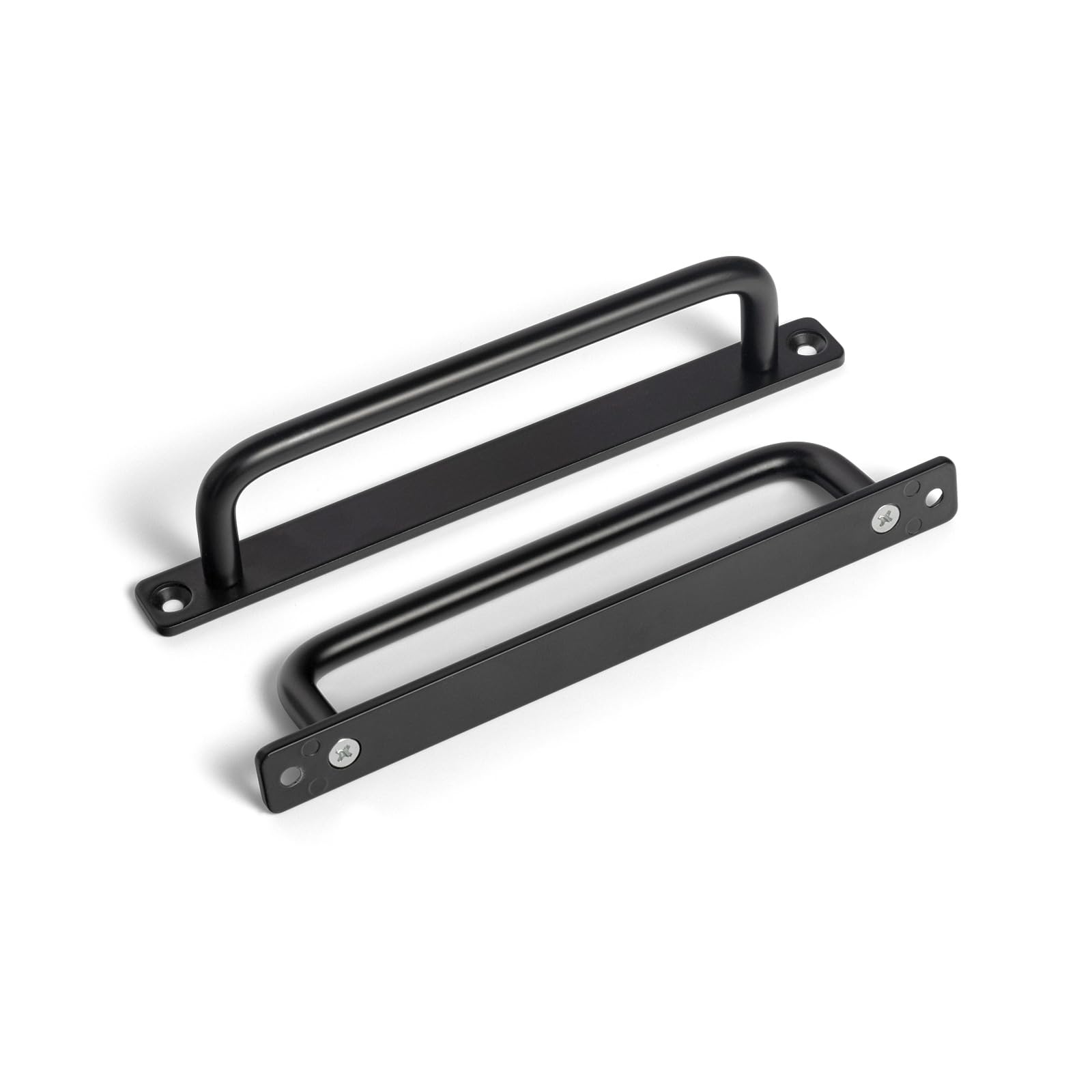 Yanxia Set of 12, 5" Ceter to Center Sleek Matte Black Cabinet Pulls ...