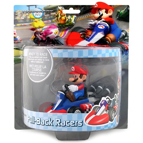 Amazon.com: MarioKart Wii Pull-Back Racer [Mario]: Toys & Games