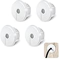 Amazon.com: 4Pcs Wall Cable Pass Through Grommet, 1'' Plastic Feed ...