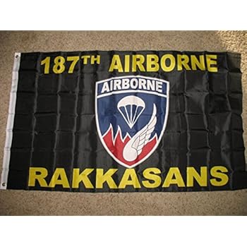 Amazon.com : 187th Airborne Rakkasans Traditional Flag : Garden & Outdoor