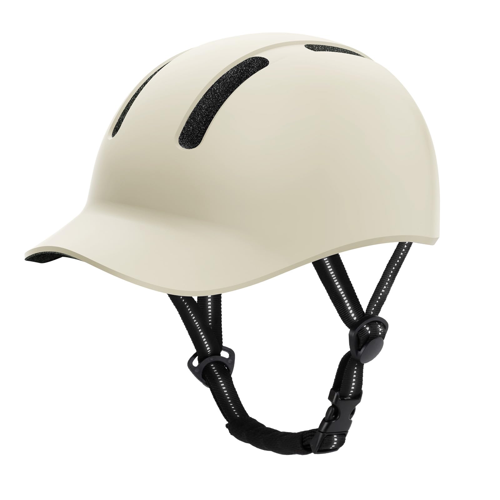 Shinmax Bike Helmet Bicycle Helmet with Long Visor Safe Reflective ...