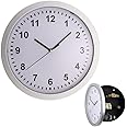 JNTKE Hidden Secret Wall Clock Safe Container Box, Private Storage Safe ...