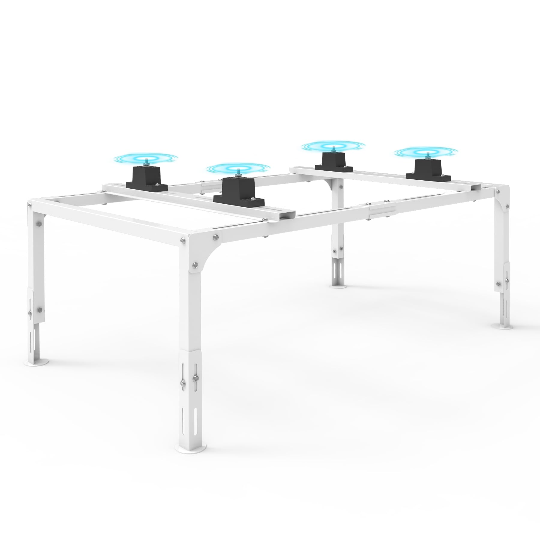 Eastrexon Mini Split Stand, Anti-vibration Adjustable Mini Split Ground ...