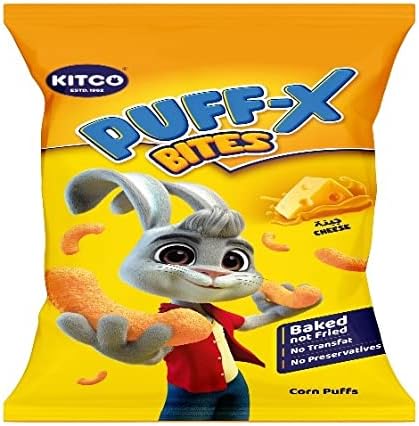 Kitco Bites Corn Puff Snack, 20 x 16 g, Beige price in Saudi Arabia ...