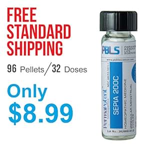 Amazon.com: Sepia 200C, 96 Pellets, Homeopathic Product by Paramesh ...