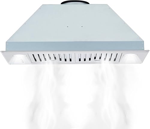 Range Hood 30 Inch, Range Hood Insert, 400 CFM Kitchen Hood with 3 ...