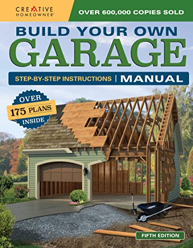 Build Your Own Garage Manual: More Than 175 Plans: Design America Inc ...
