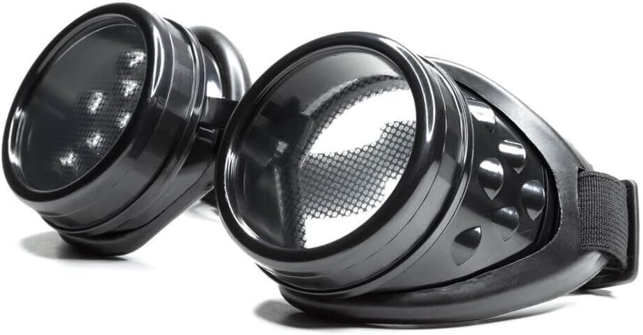 GloFX Black Heart Effect Diffraction Goggles – See Hearts! 3D ...