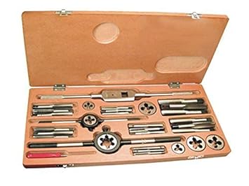 Heavy Duty Metric Tap and Dies Set 6mm to 24mm- Boxed Complete Metric ...