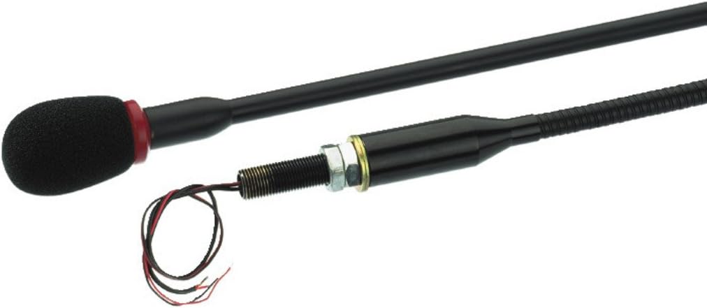 Monacor microphone col de cygne electret (emg-610p): Amazon.fr ...