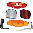 Amazon.com : Sunlite 4 Piece Bicycle Reflector Set with Brackets : Bike ...