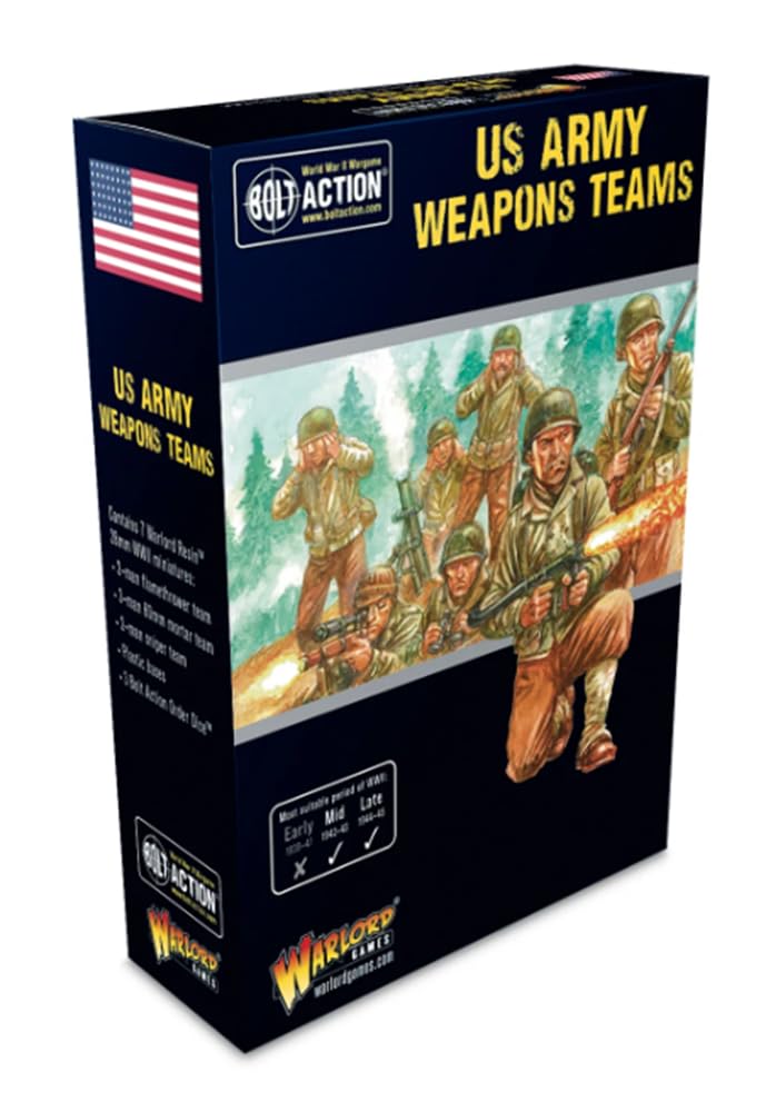 Mua Warlord Games US Army Weapons Teams - 28mm Bolt Action Miniatures ...