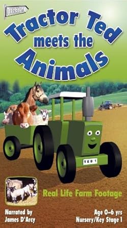 Tractor Ted: Meets The Animals [VHS]: James D'Arcy: Amazon.co.uk: Video