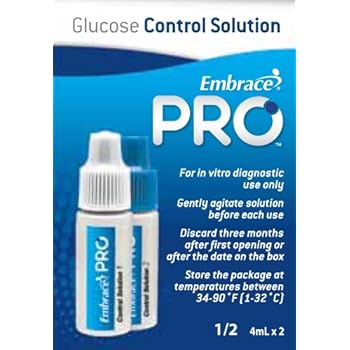 Amazon.com: EmbracePRO Glucose Control Solution: Health & Personal Care