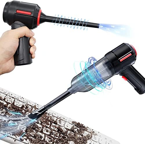 3-in-1 Computer Vacuum, Compressed Air Duster Blower, Portable Handheld ...