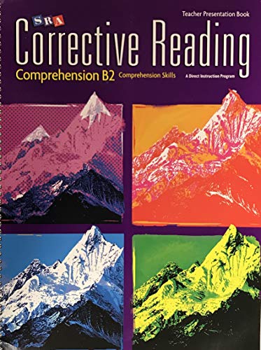 SRA Corrective Reading Comprehension B2 Teacher Presentation Book ...