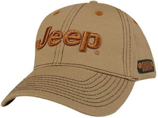 FCA Jeep 3D Logo Snapback Cap at Amazon Men’s Clothing store