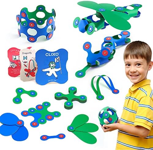 Clixo Grab & Go Magnetic Toy for Kids - Flexible, Durable, Imagination ...