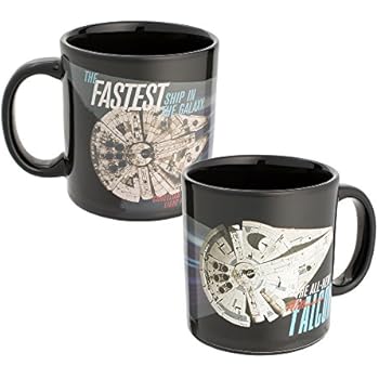 Amazon.com: Star Wars Han Solo"Han Shot First" Coffee Mug: Toys & Games