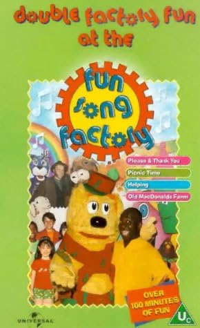 Fun Song Factory: Double Factory Fun [VHS]: Fun Song Factory: Amazon.co ...