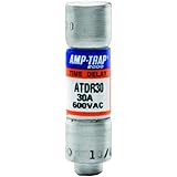 Mersen ATDR15 600V 15A Cc Time Delay Fuse, 10-Pack - Cartridge Fuses ...