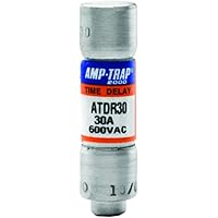 Mersen ATDR30 600V 30A Cc Time Delay Fuse, 10-Pack - Cartridge Fuses ...