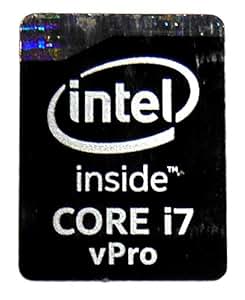Amazon.com: Original Intel Core i7 vPro Inside Sticker 16 x 21mm [884 ...
