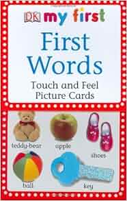 Amazon.com: My First Touch & Feel Picture Cards: First Words (My 1st T ...