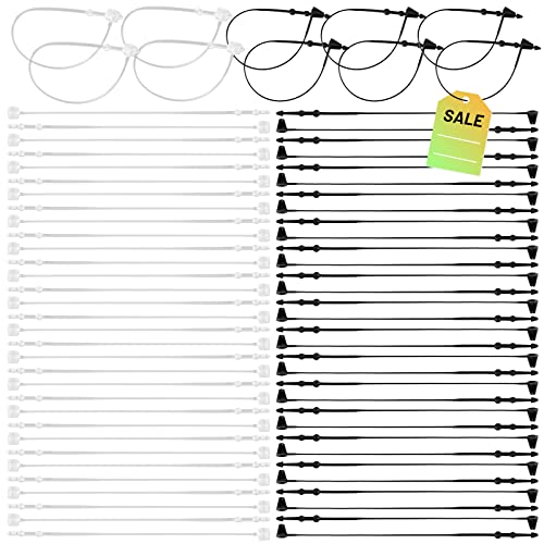 Bignc 2000 Pcs Plastic Fastener Hang Tag Snap Lock 3" Pin Security Loop ...