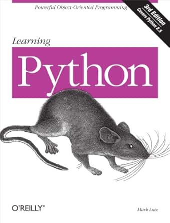 Learning Python 3, Mark Lutz, eBook - Amazon.com