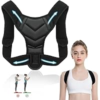 Hyperz - Corrector de Postura Ajustable, Faja Corrección de la Postura de Espalda Unitalla para ...