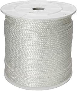1/4" Solid Braid Nylon Rope (1000') - - Amazon.com