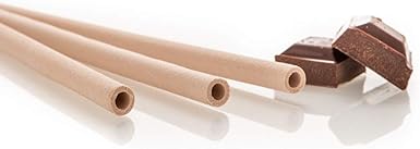 20 x Chocolate Flavour Edible Drinking Straws: Amazon.co.uk: Grocery
