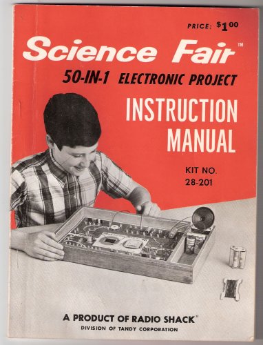 Science Fair 50-in-1 Electronic Project Instruction Manual Kit No. 28 ...