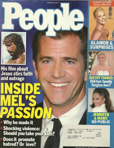 Mel Gibson (The Passion of the Christ), Charlize Theron, Randi Coy ...