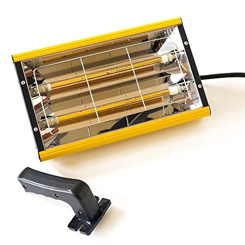 Infrared Paint Curing Lamp 2000W Short Wave Infrared Drying Light ...