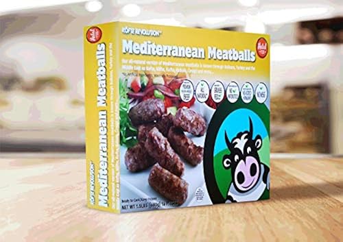 Mediterranean Meatballs: Halal, Premium Black Angus Beef, All Natural ...