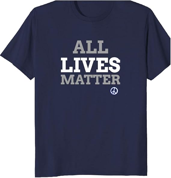 Amazon.com: All Lives Matter - T-Shirt: Clothing