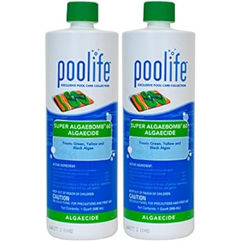 Amazon.com : poolife Super Algae Bomb 60 (1 qt) (2 Pack) : Garden & Outdoor